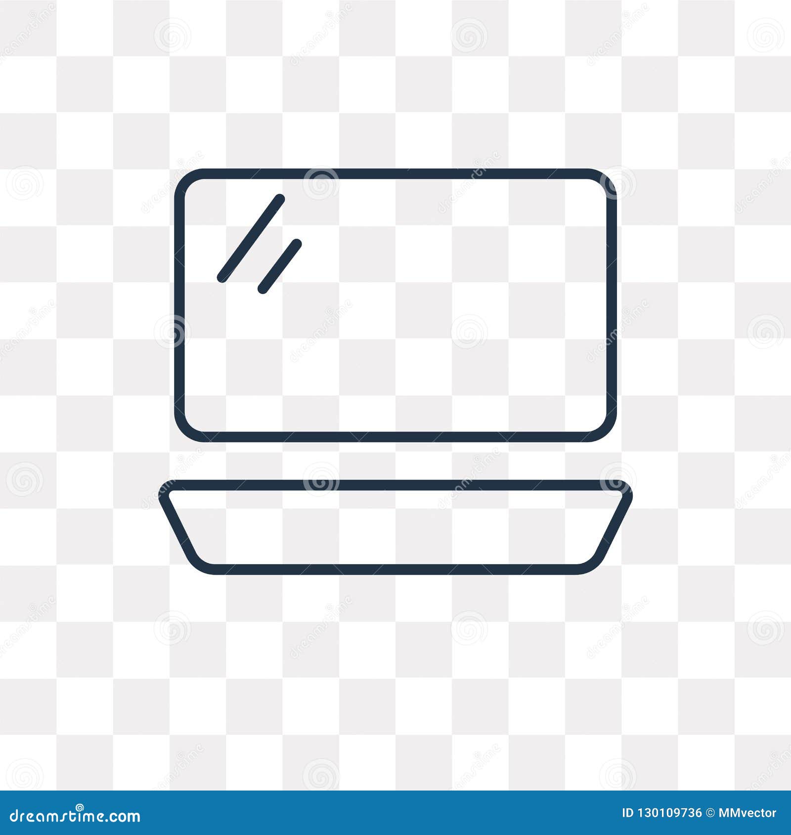 Donation Vector Icon Isolated on Transparent Background, Linear Stock ...