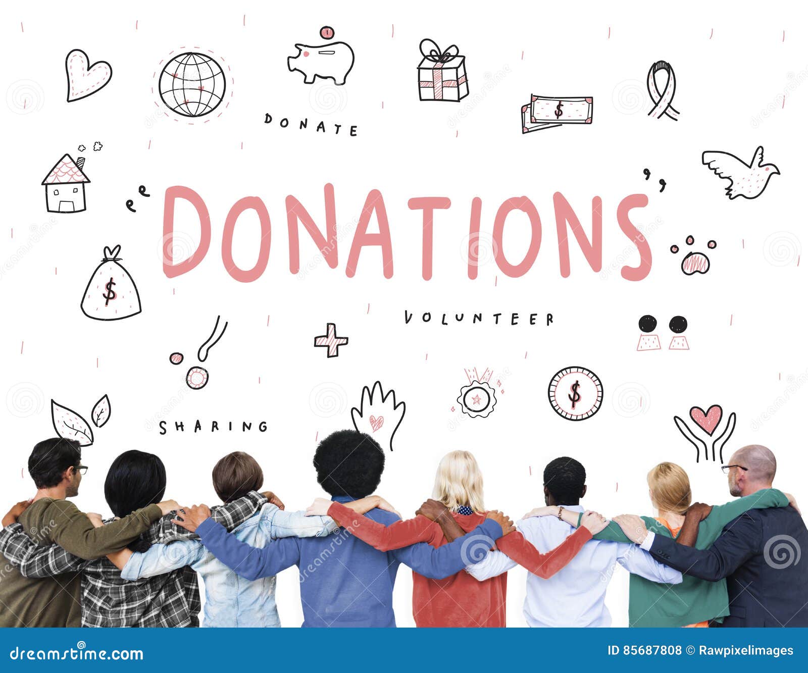 Donations Charity Foundation Support Concept Stock Photo - Image of ...