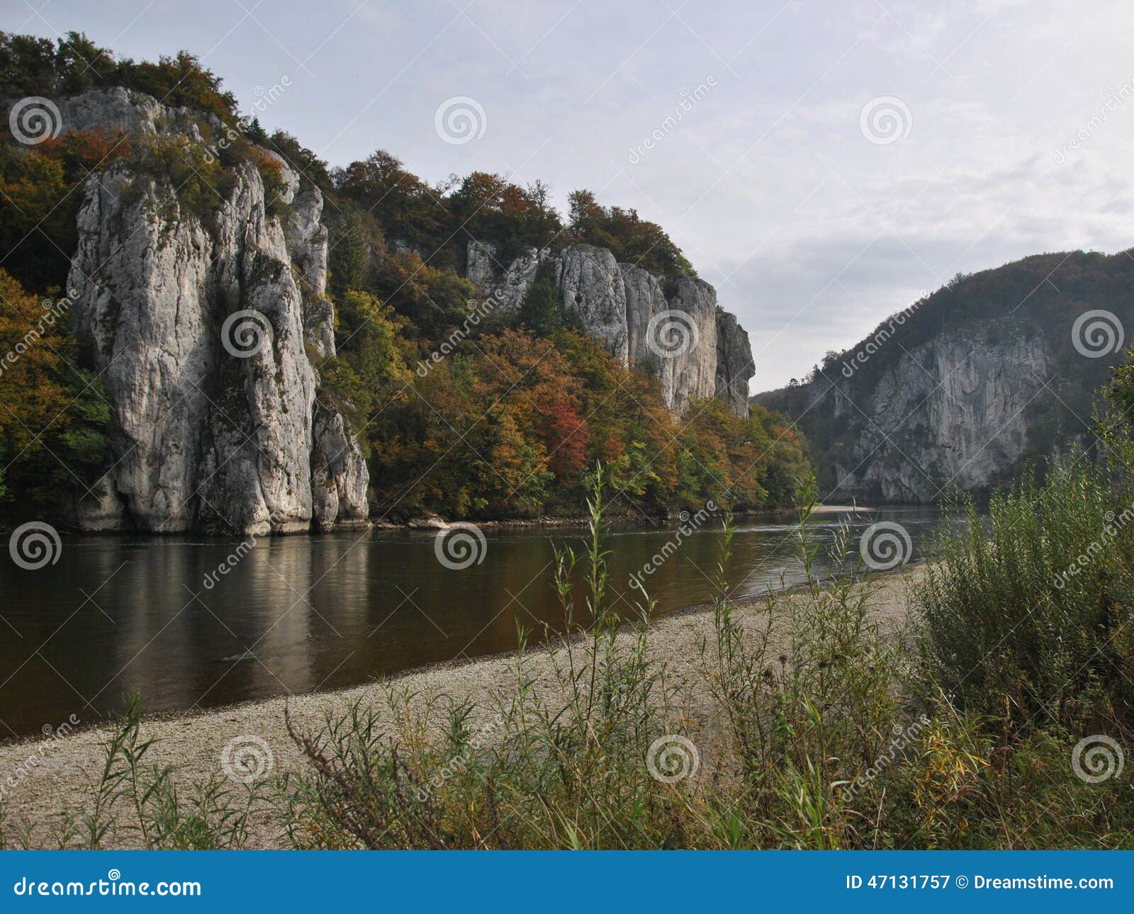 Donau stock image. Image of germany, bayern, river, autumn - 47131757