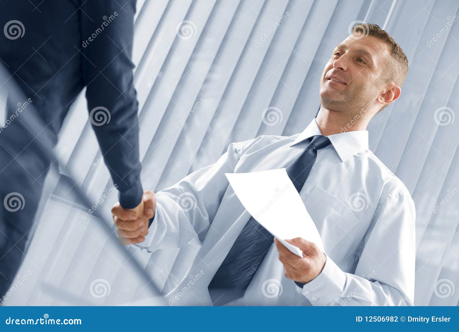 Done stock photo. Image of businesspeople, document, employee - 12506982