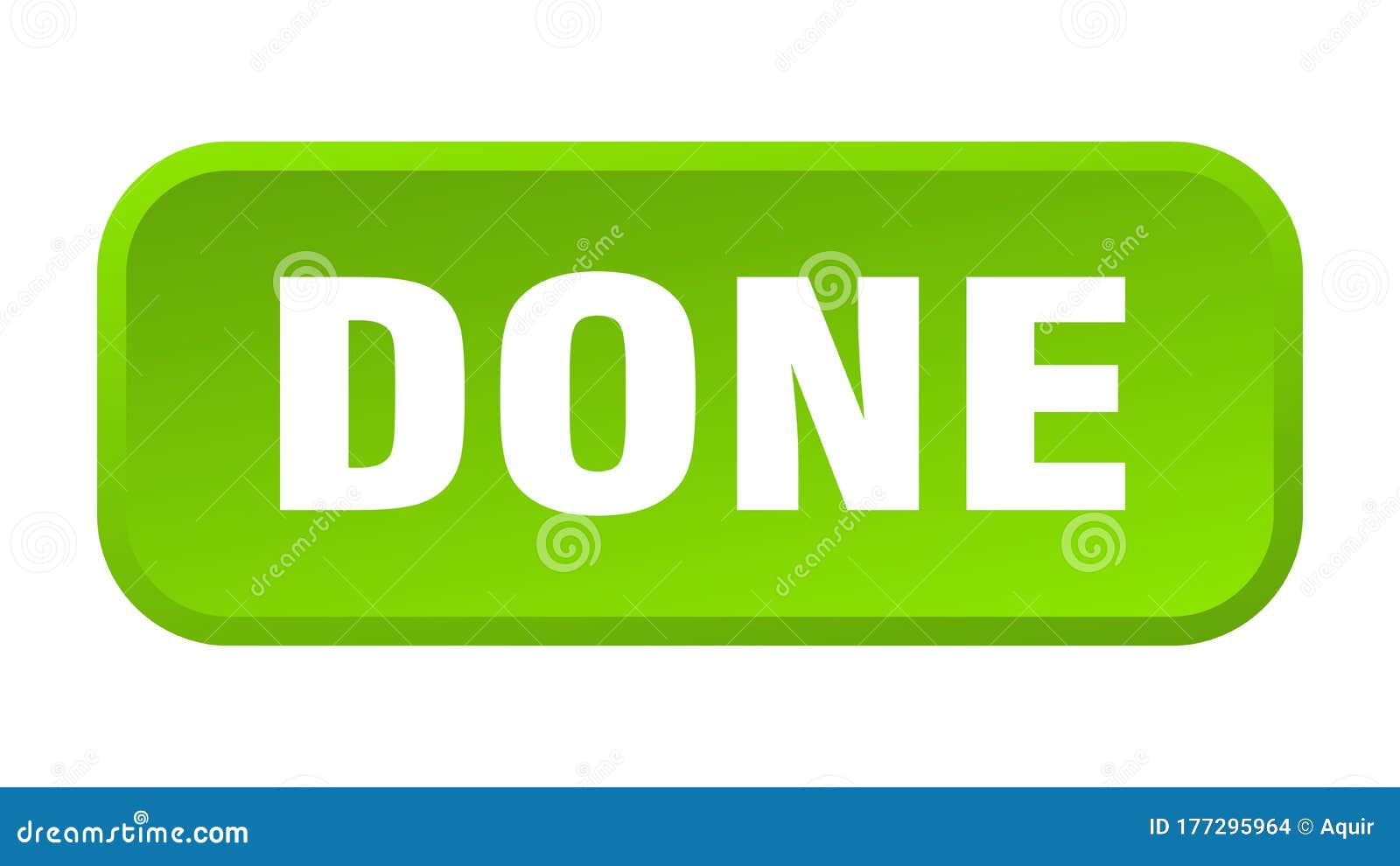 Done Button. Done Square 3d Push Button Stock Vector - Illustration of ...