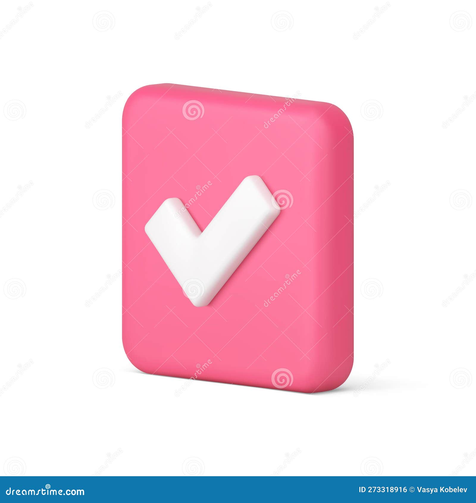 Done Check Mark Squared Button Like Correct Agree Decision Choice ...