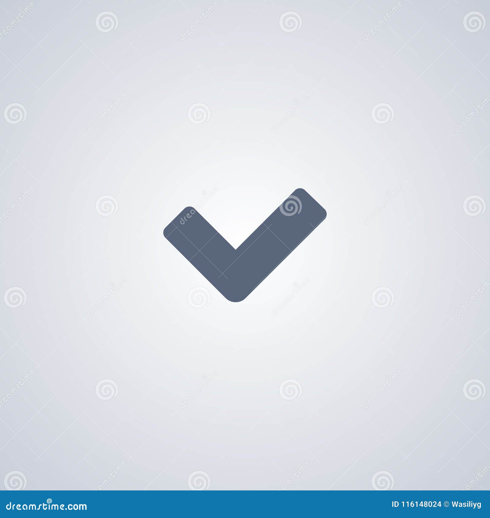 Done, Check Mark Tick The Box Symbol And Calligraphy On Dark Cur Vector ...