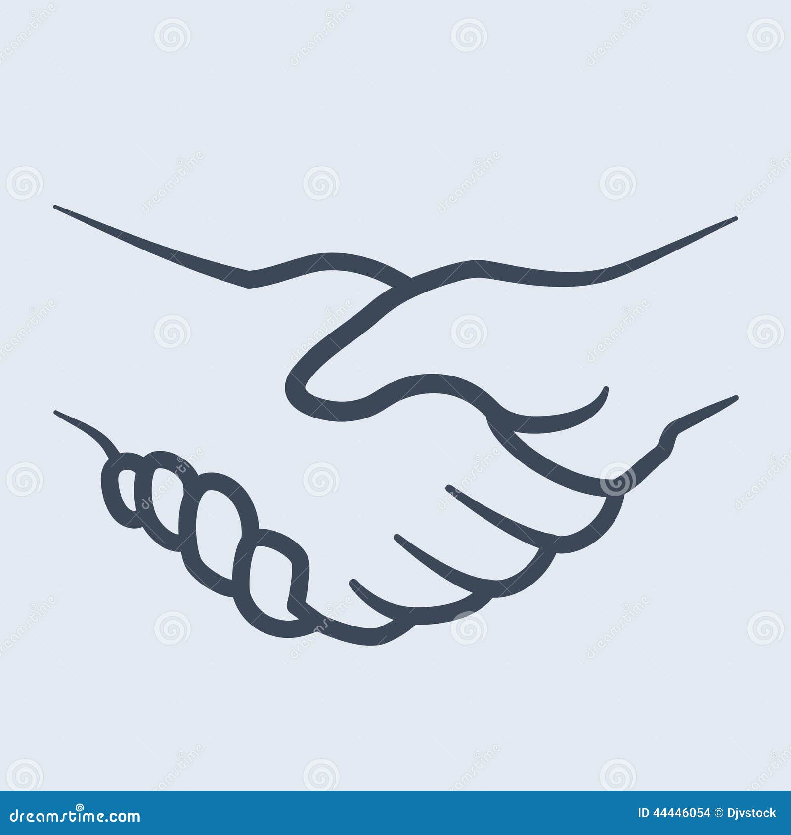 Done deal stock vector. Illustration of character, formal - 44446054