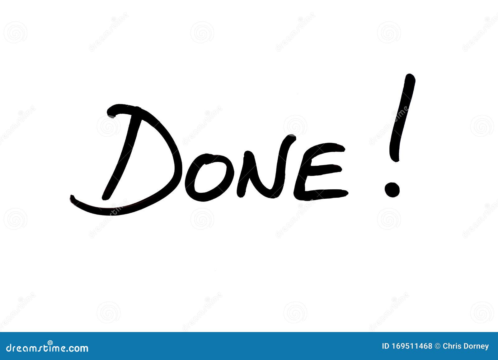 Done Handwritten Stock Illustrations – 632 Done Handwritten Stock ...