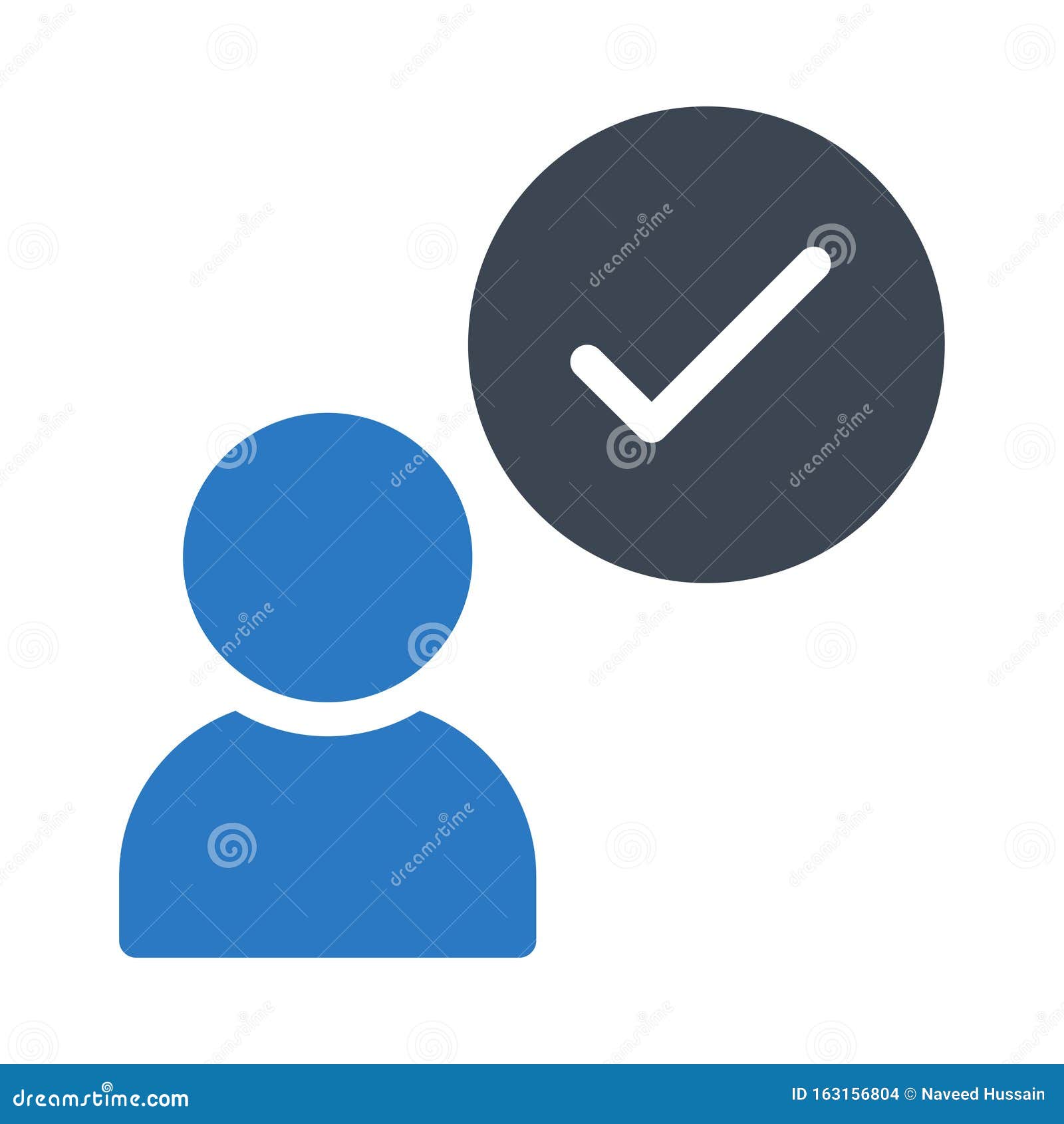 Done Vector Glyph Colour Icon Stock Vector - Illustration of circle ...