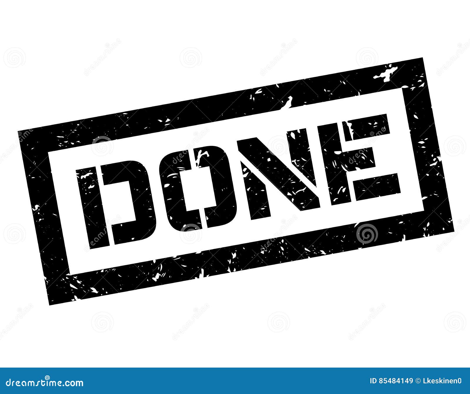 Done rubber stamp stock vector. Illustration of grunge - 85484149