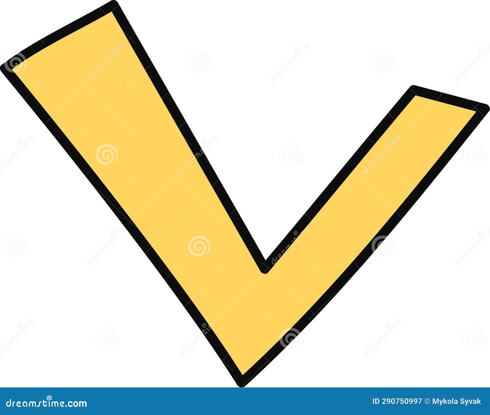 Done Sign Doodle stock illustration. Illustration of check - 290750997