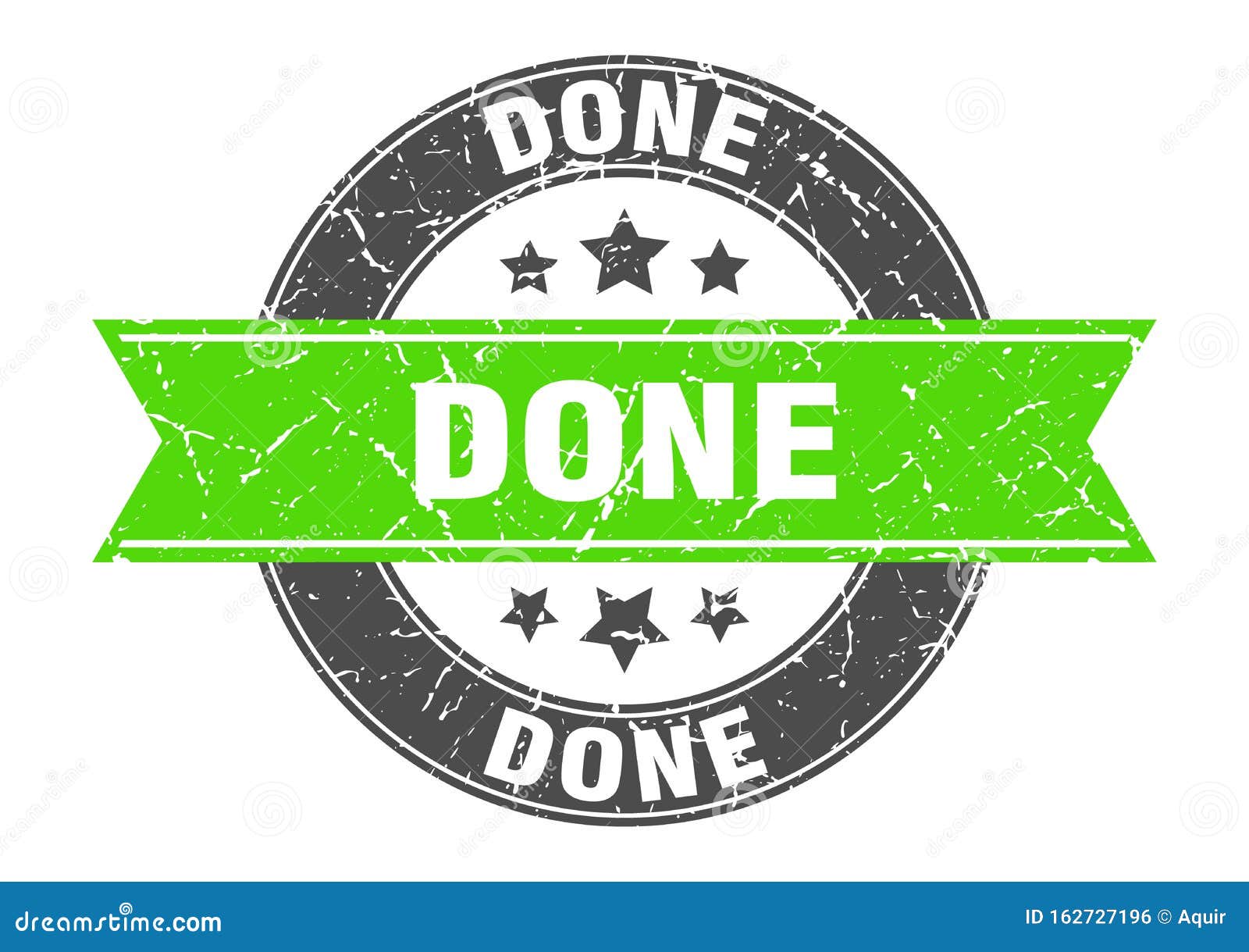 Done stamp stock vector. Illustration of template, label - 162727196