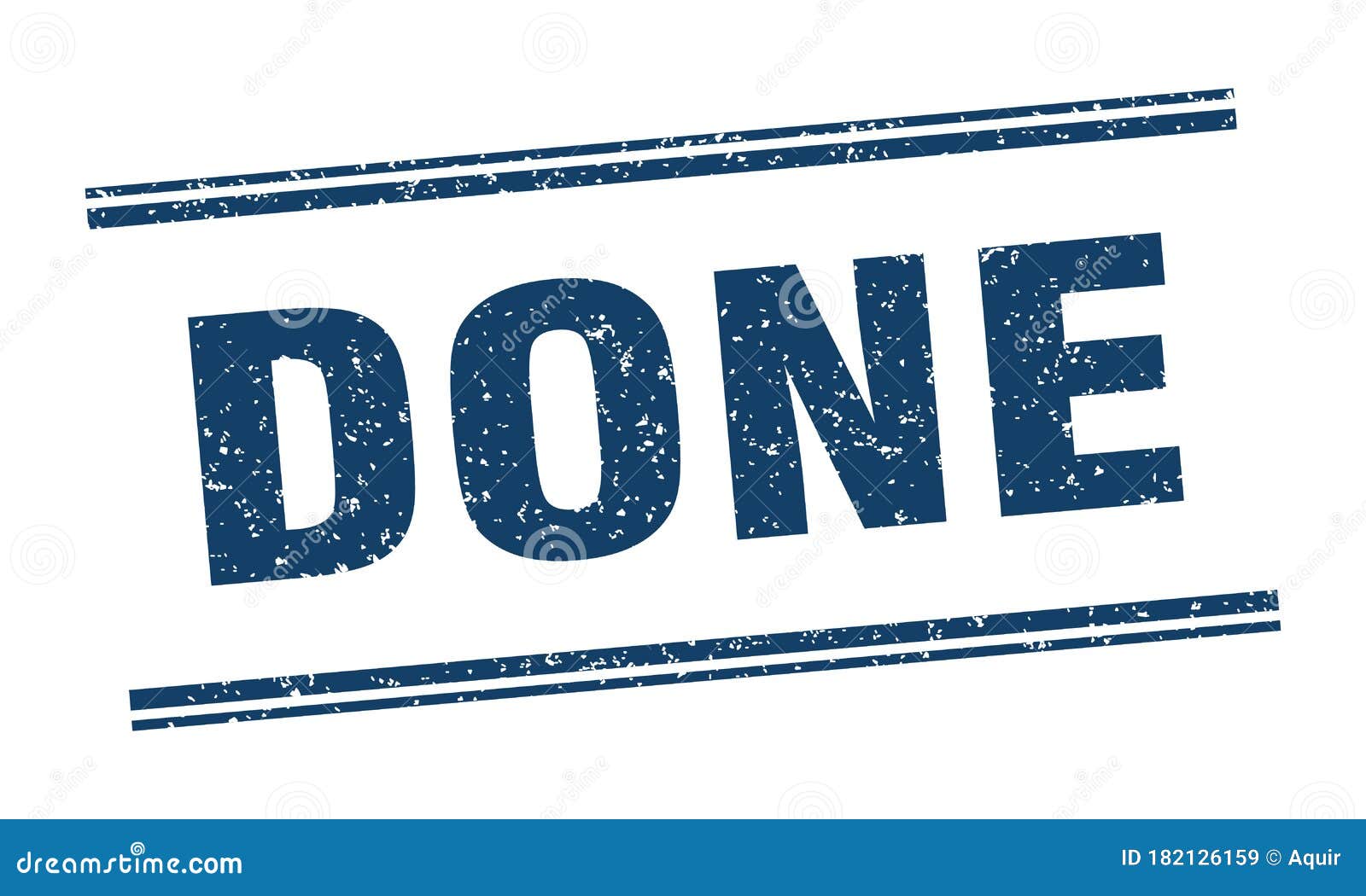 Done Stamp. Done Square Grunge Sign Stock Vector - Illustration of ...