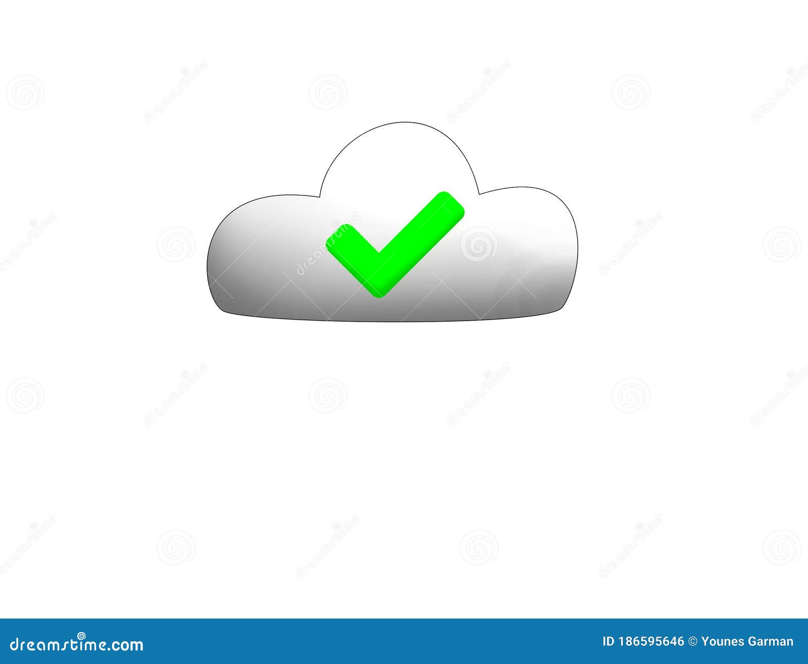 Done Successfully Cloud Illustration Stock Photography | CartoonDealer ...