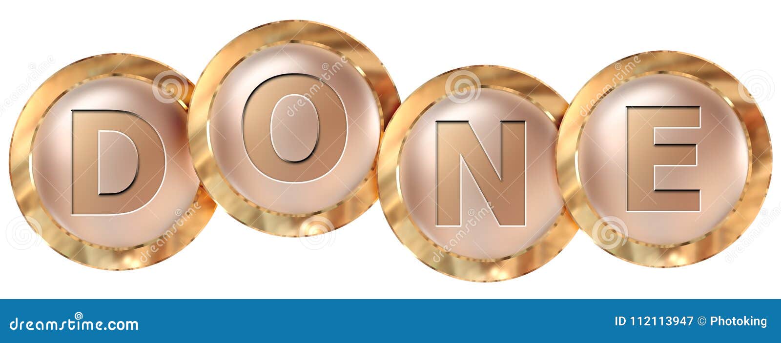 Done tag banner stock illustration. Illustration of internet - 112113947