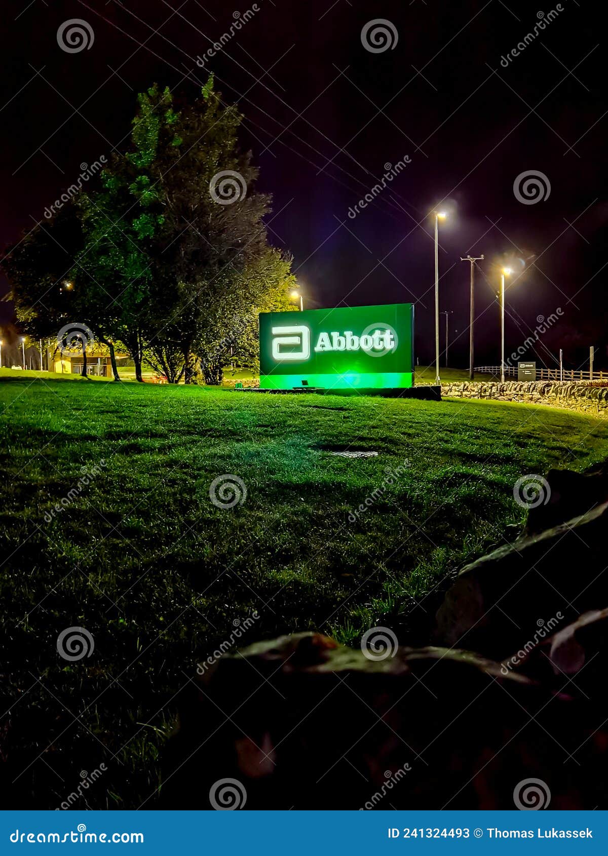 Donegal, Ireland - October 13 2021 : Abbott is Operating in Ireland ...