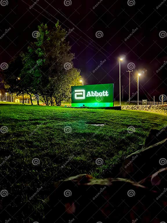 Donegal, Ireland - October 13 2021 : Abbott is Operating in Ireland ...