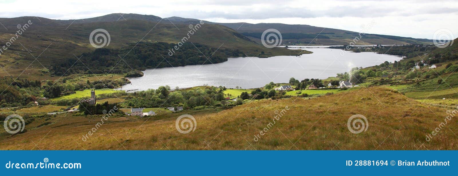 Donegal view. stock photo. Image of mountains, valley - 28881694