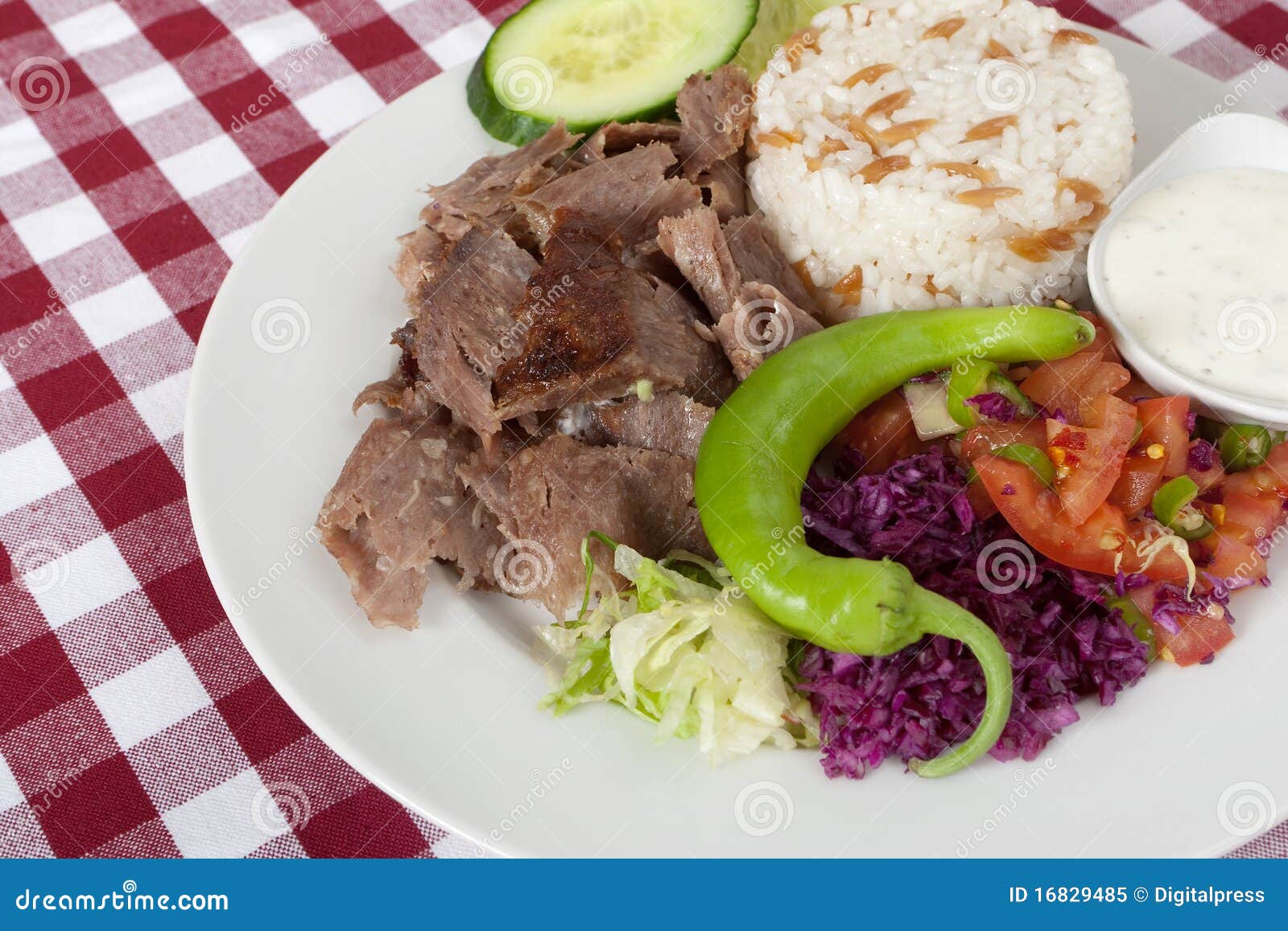 Doner Kebab stock image. Image of pepperoni, barbecue - 16829485