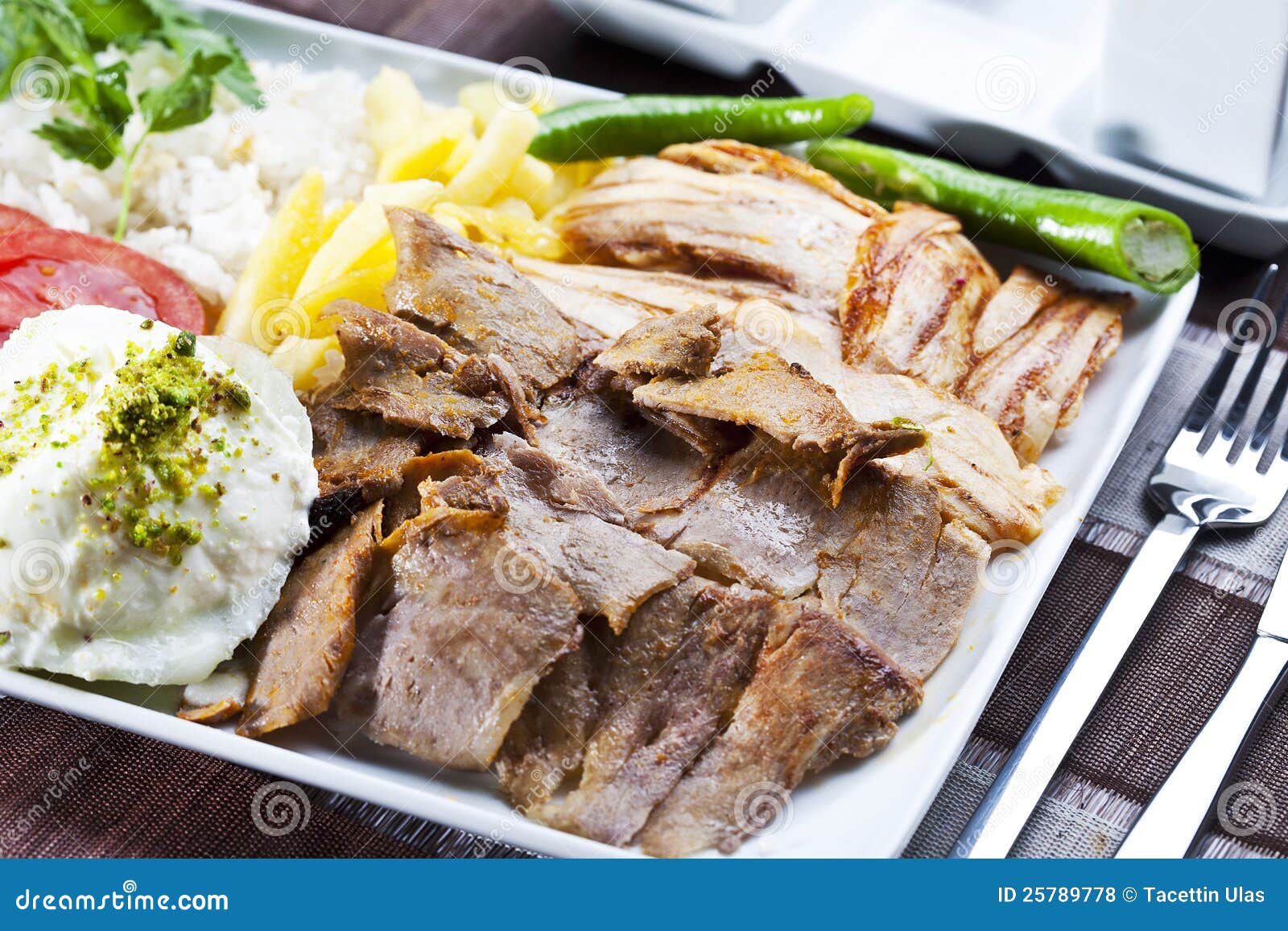 Doner Kebab stock photo. Image of cuisine, kitchen, cyprus - 25789778