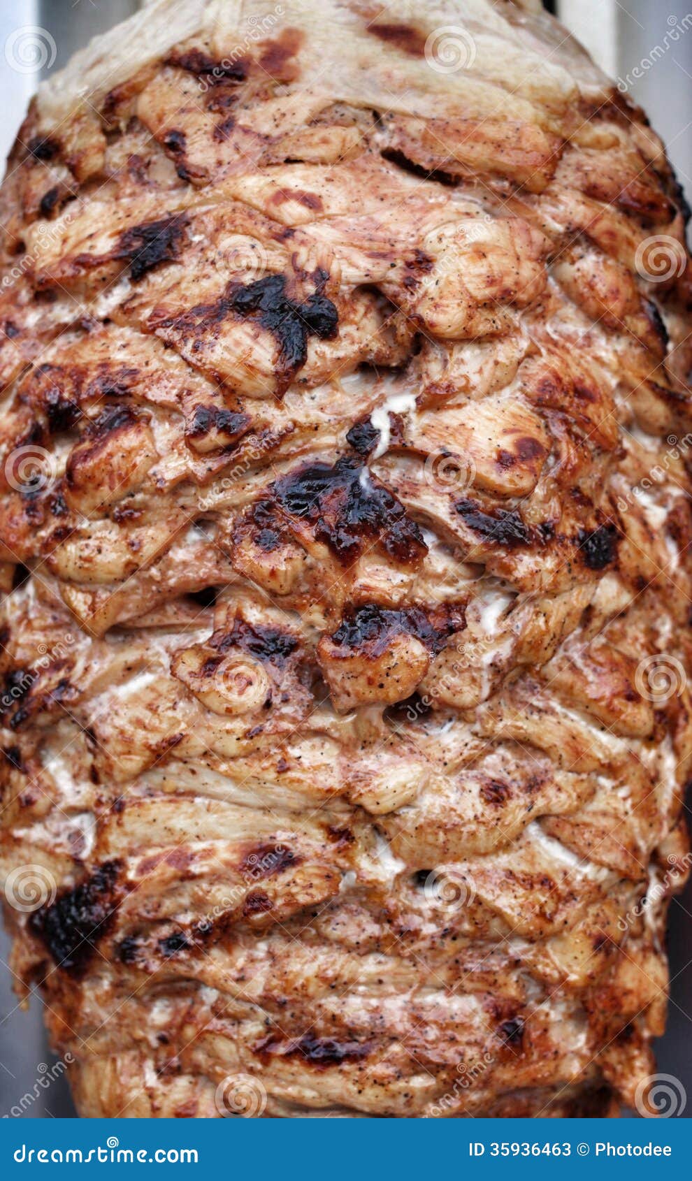 Doner kebab stock image. Image of gyro, eastern, barbecue - 35936463