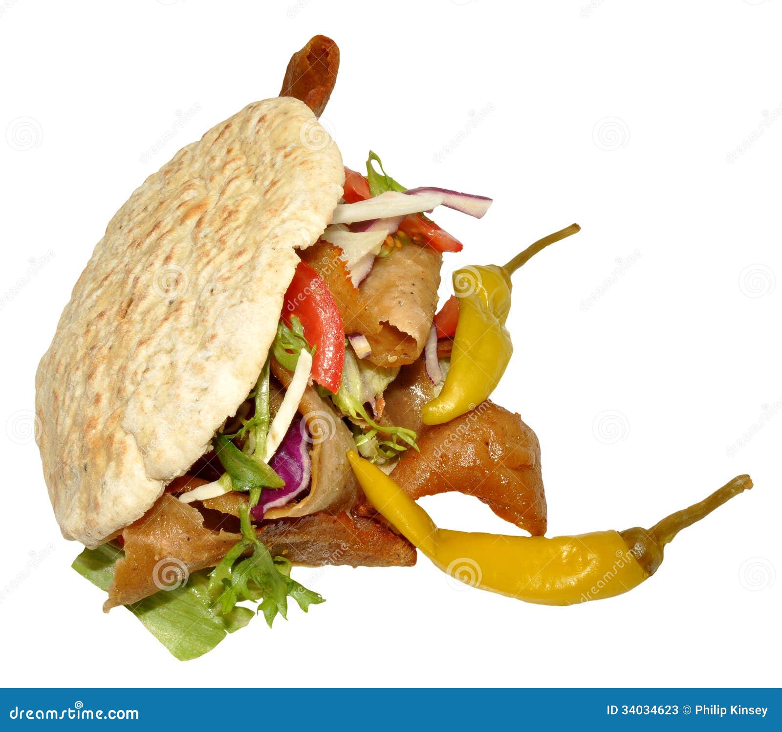 Doner Kebab stock image. Image of doner, turkish, background - 34034623