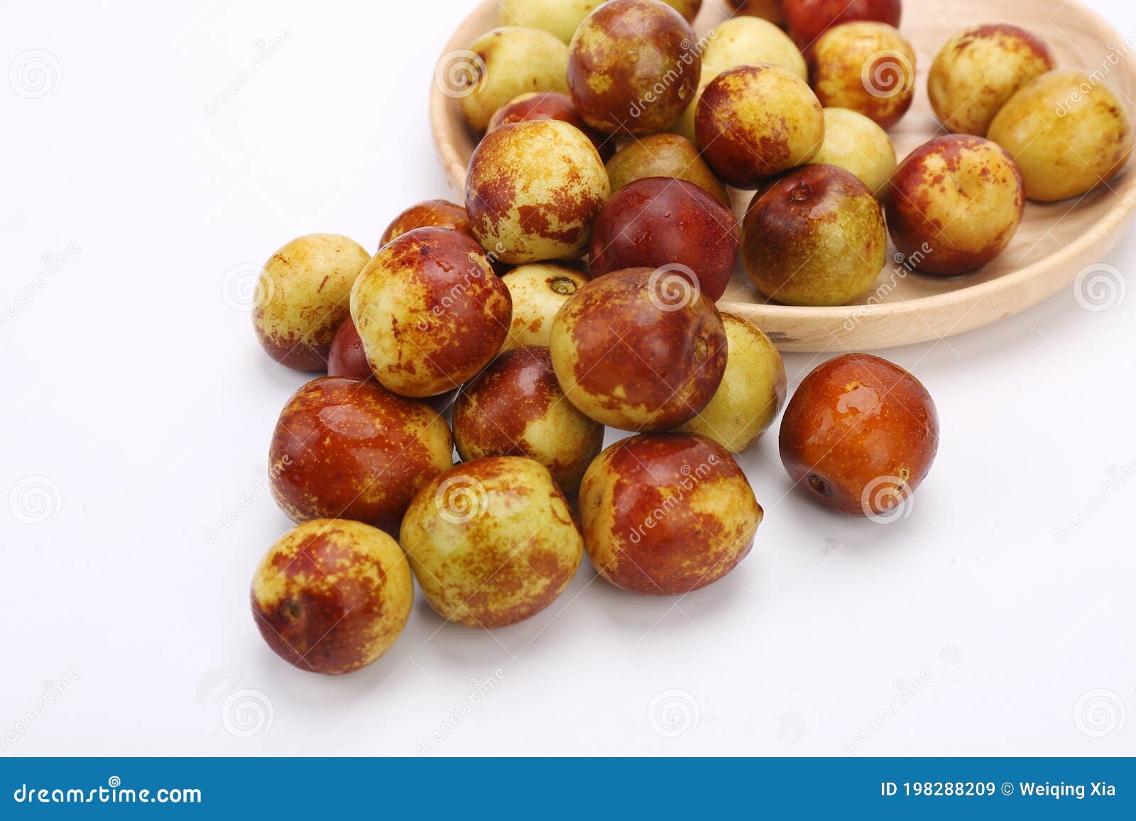 Fresh Jujube Fruit (Ziziphus Jujuba) Stock Image | CartoonDealer.com ...