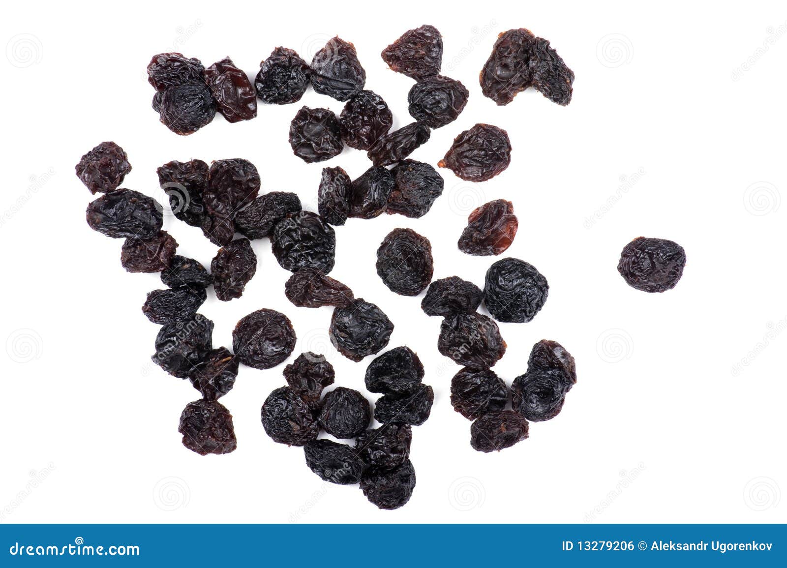 Donkere rozijn op wit stock foto. Image of naughty, bruin - 13279206