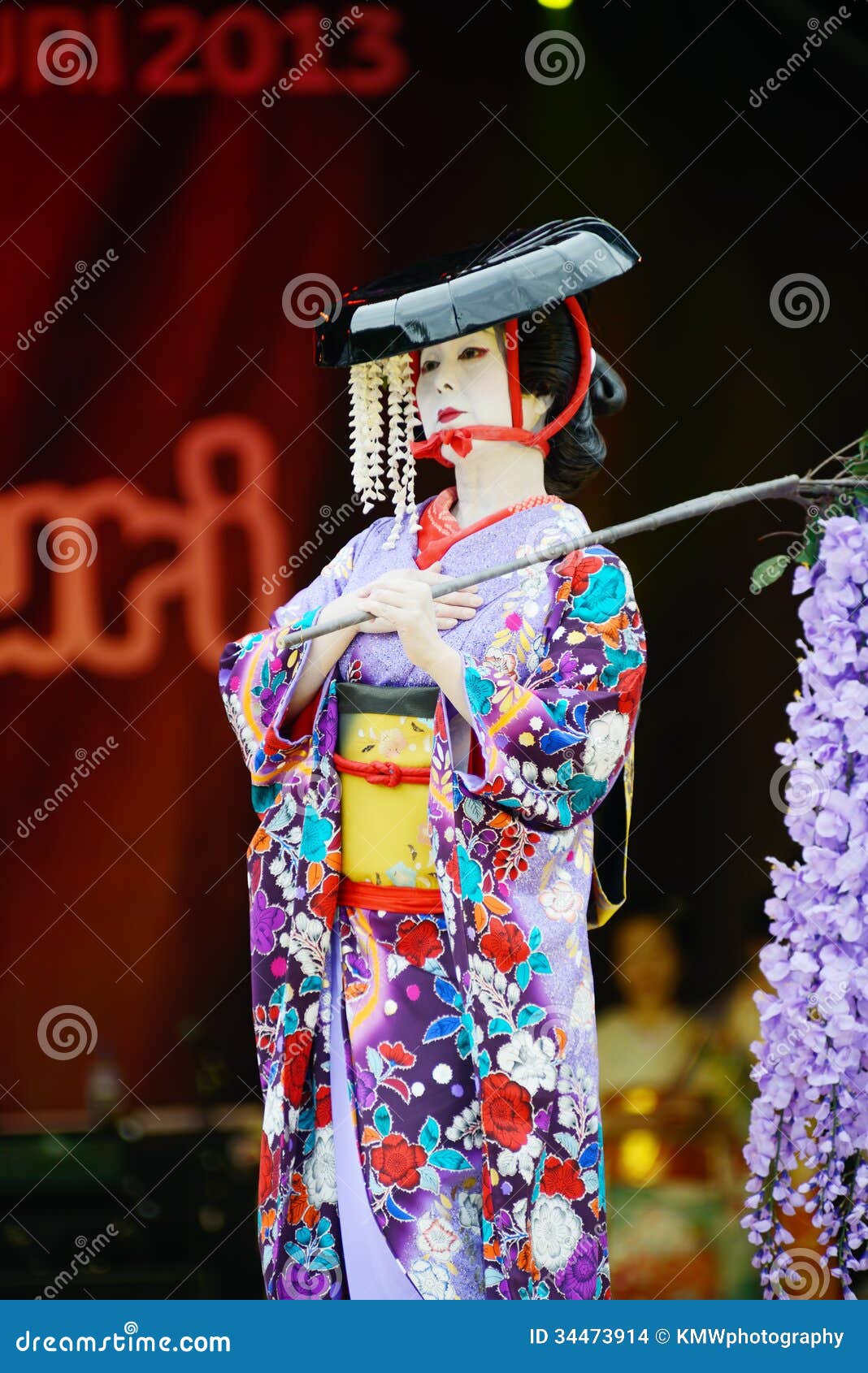 Donna della geisha immagine stock editoriale. Immagine di persona ...