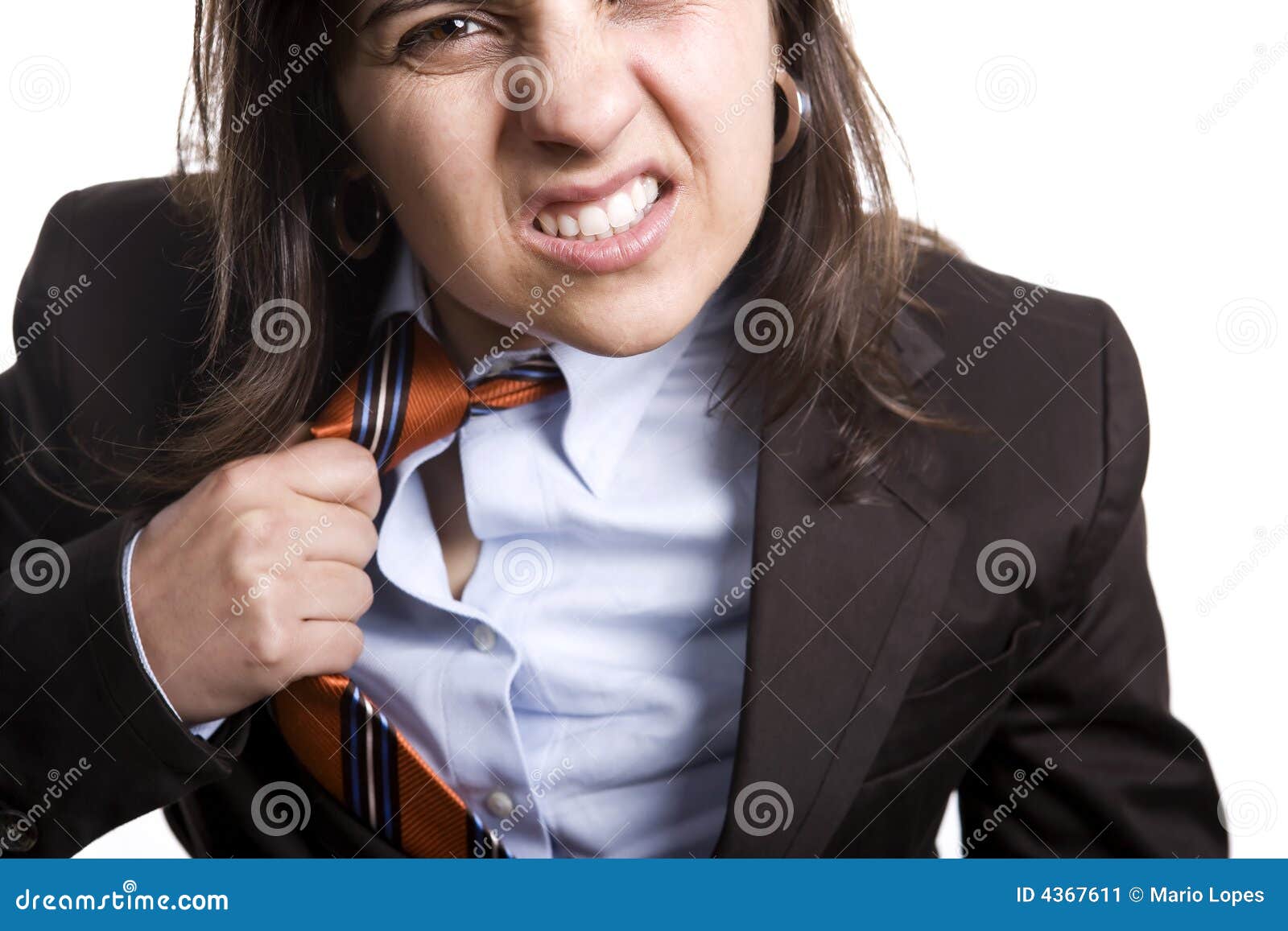 Donna Di Affari Frustrata O Irritata Immagine. Immagine: 4367611