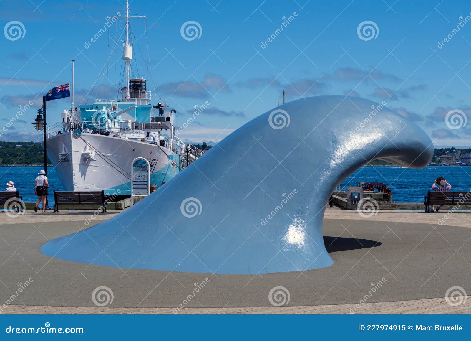 Wave Sculpture Halifax Nova Scotia Stock Photos - Free & Royalty-Free ...