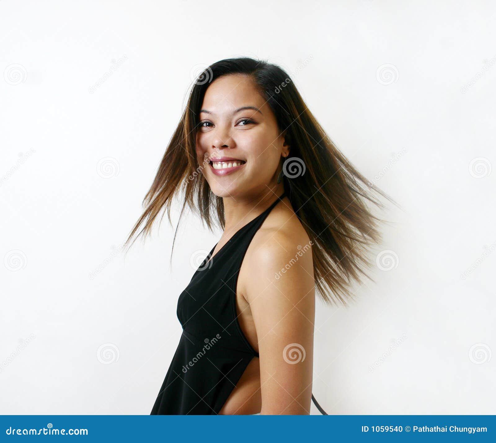 Donne asiatiche fotografia stock. Immagine di asia, sorridere - 1059540