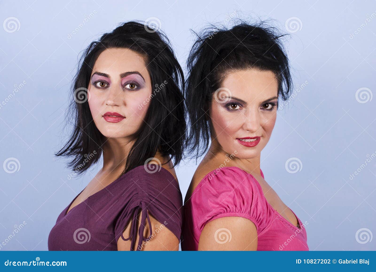 Donne Splendide Di Bellezza Fotografia Stock - Immagine di bello, occhi ...