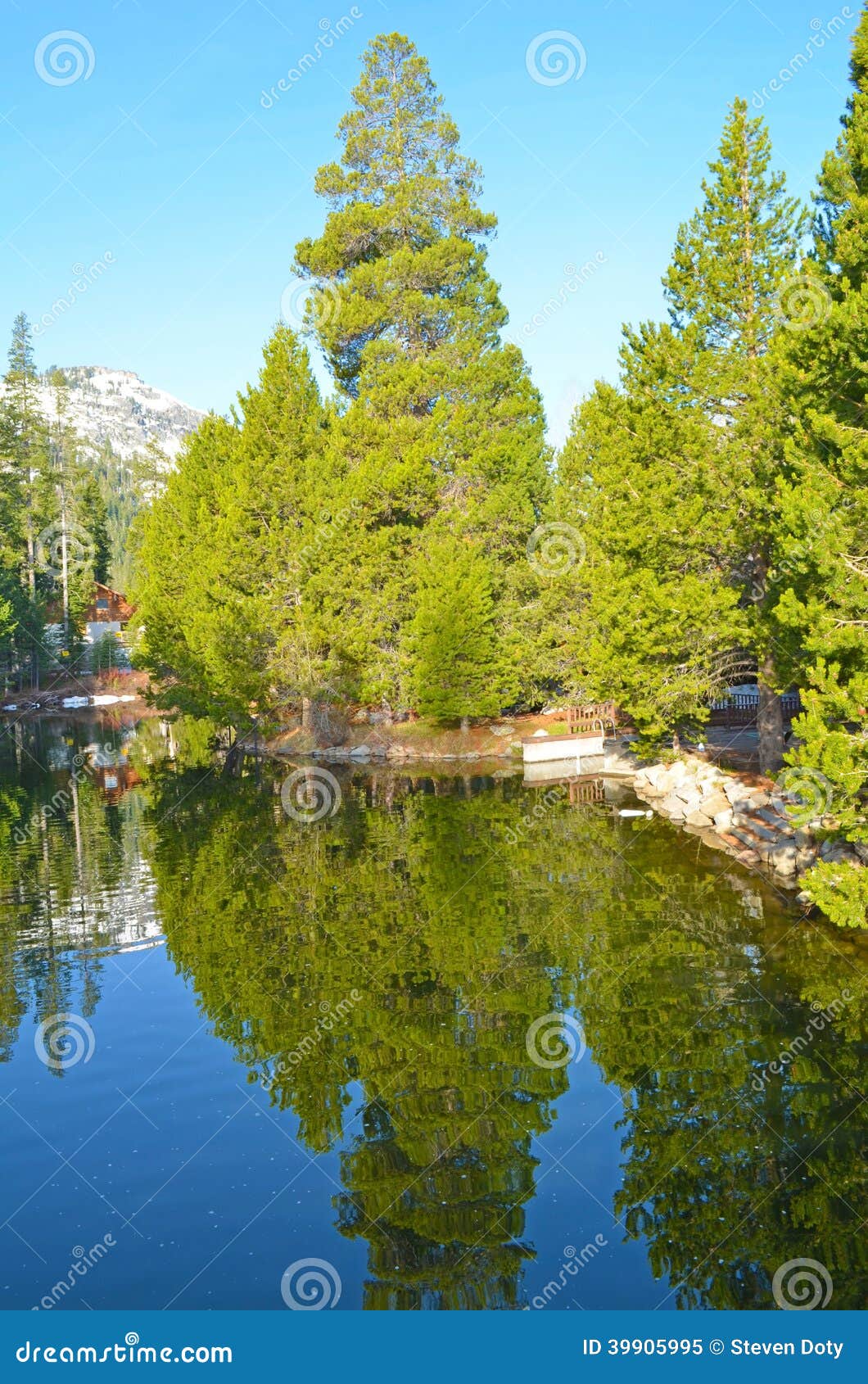 Donner Lake Park 2 stock image. Image of california, stream - 39905995