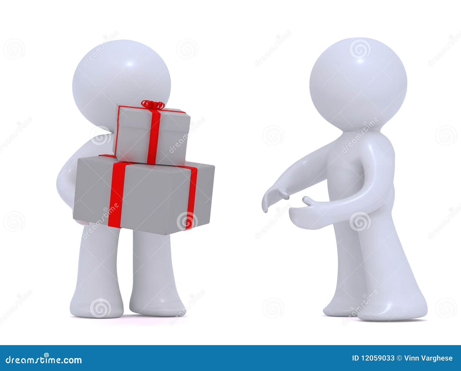 Donner le cadeau illustration stock. Illustration du lacet - 12059033