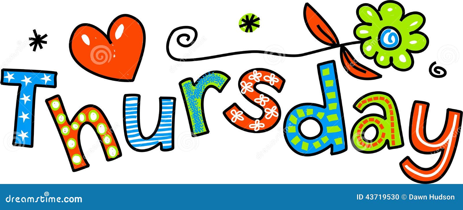 Donnerstags-Karikatur-Text stock abbildung. Illustration von ausdrücke ...