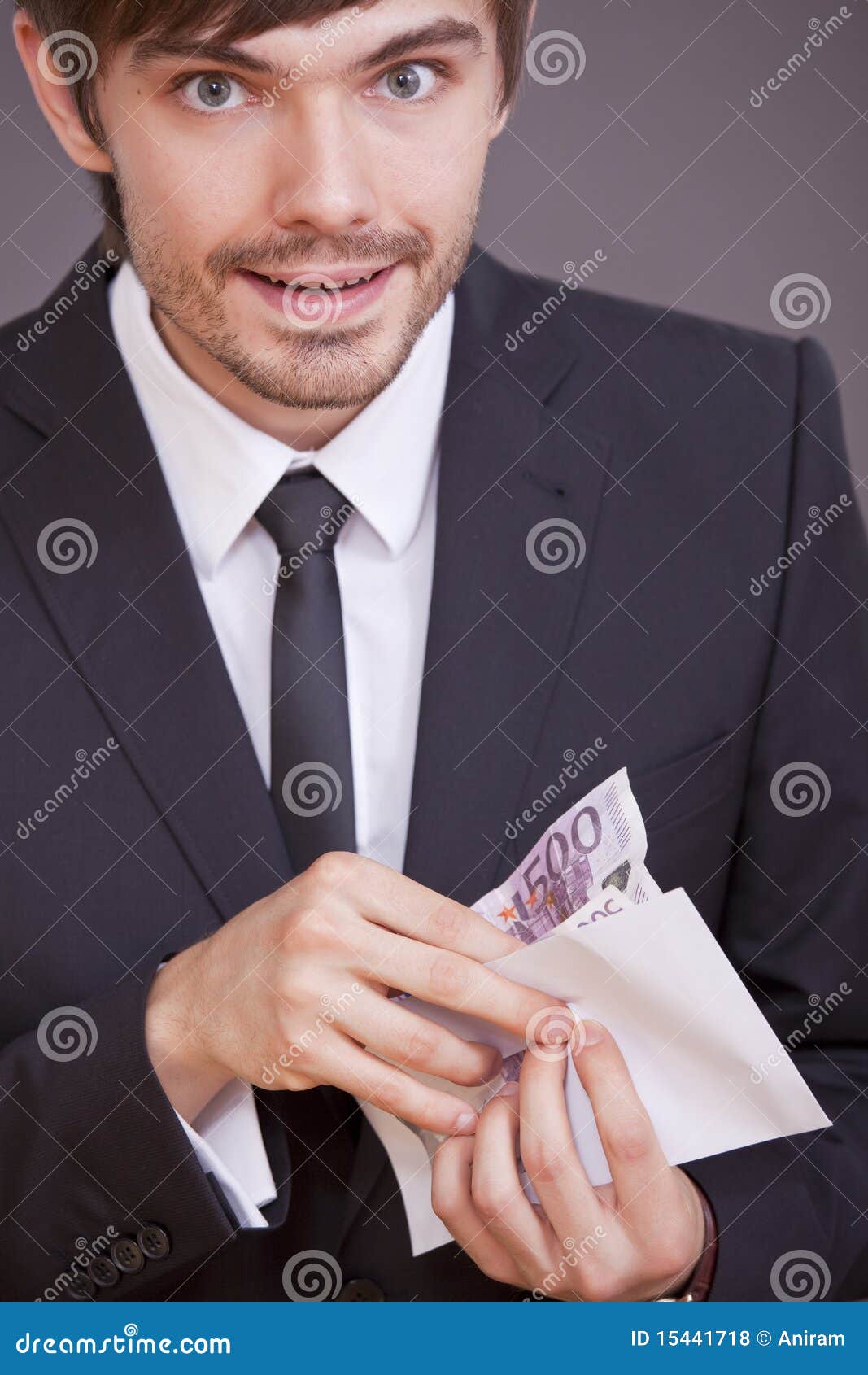 Dono fotografia stock. Immagine di tenuta, gestore, imprenditore - 15441718