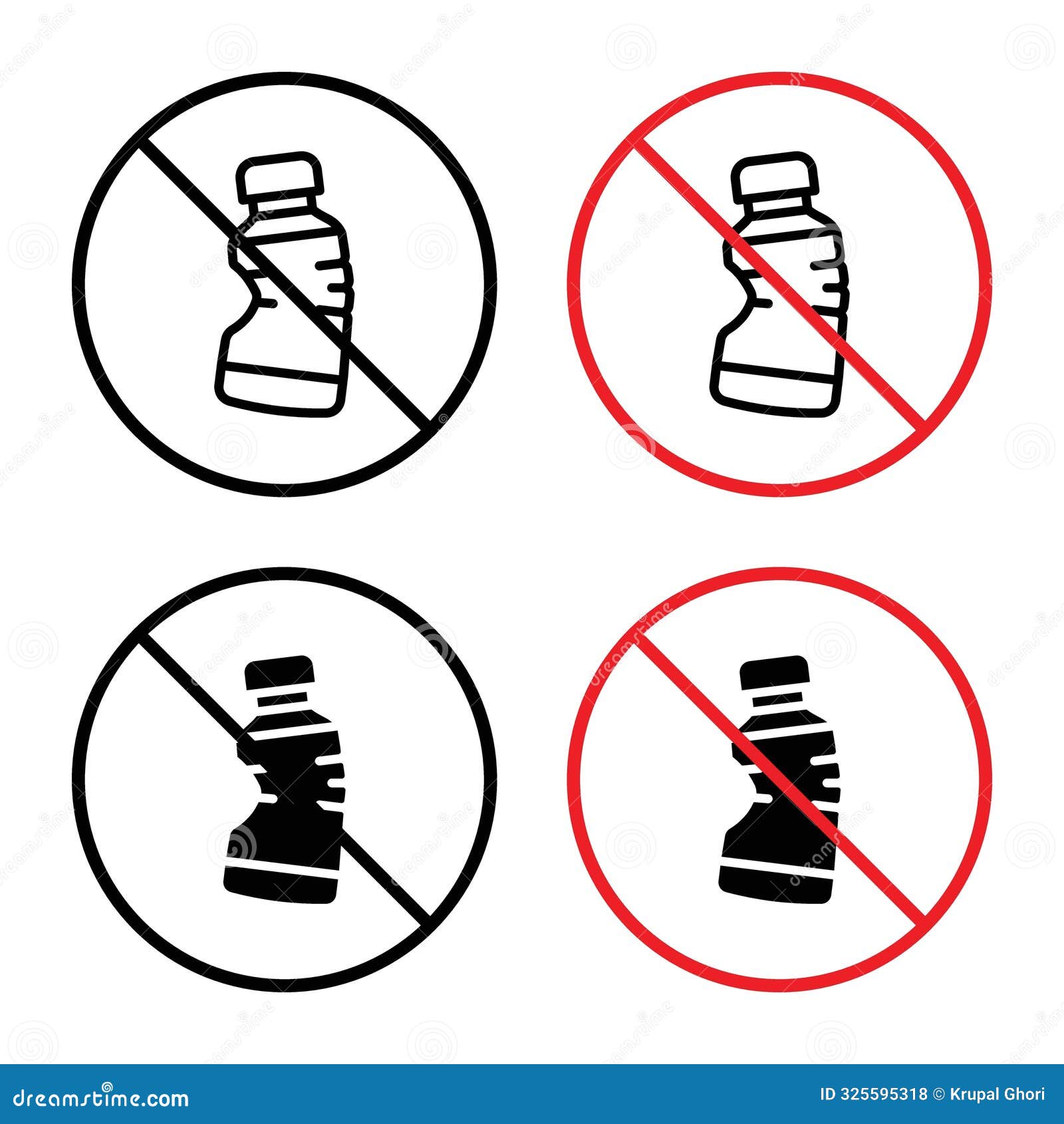 Do Not Dispose of Plastic Waste As Per Environmental Warning Stock ...