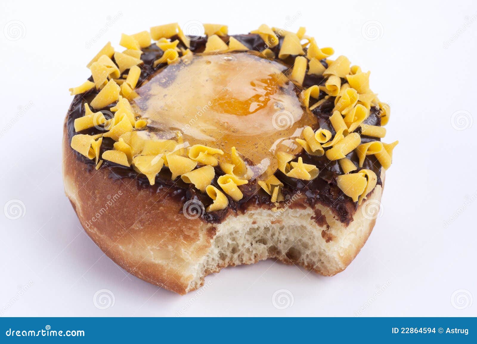 Donut bite stock photo. Image of bite, donuts, gastronomy - 22864594