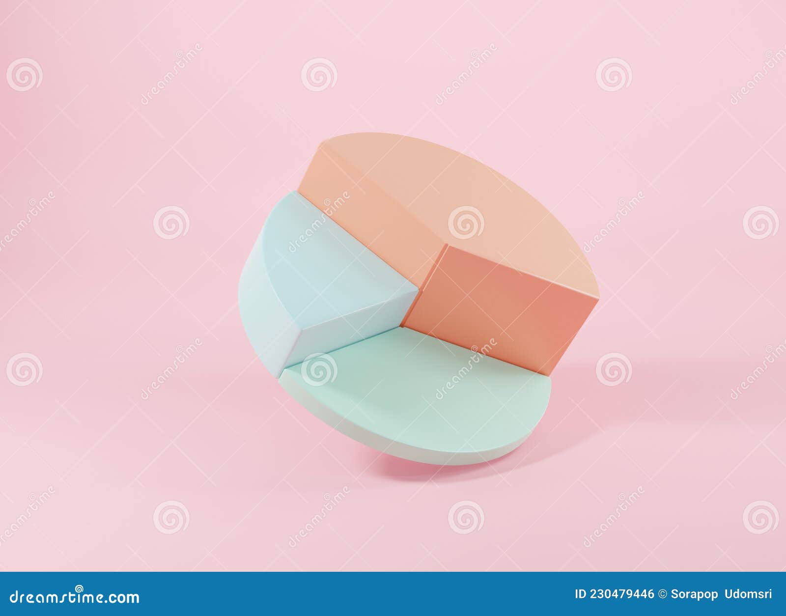 Donut Chart Graph Growth Diagram Infographics Elements Analysis Stock ...