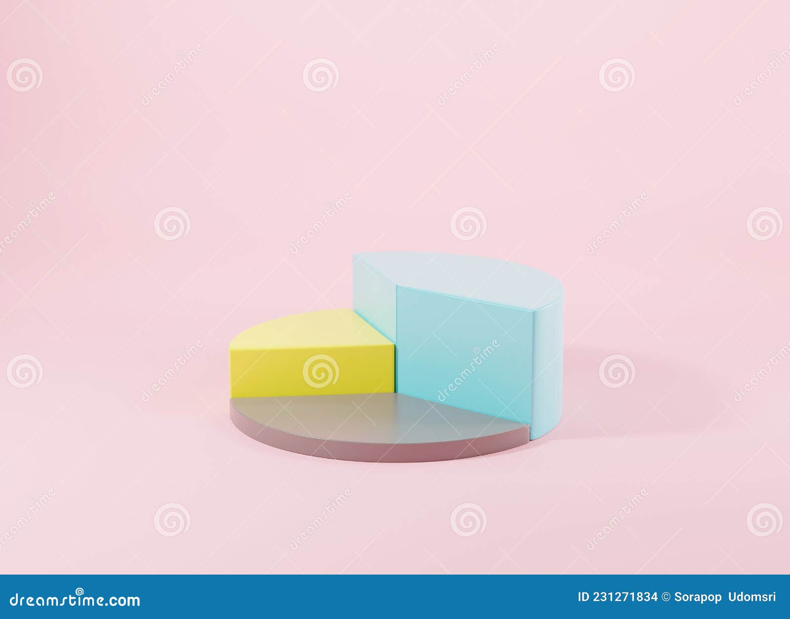 Donut Chart Graph Growth Diagram Infographics Elements Analysis Stock ...