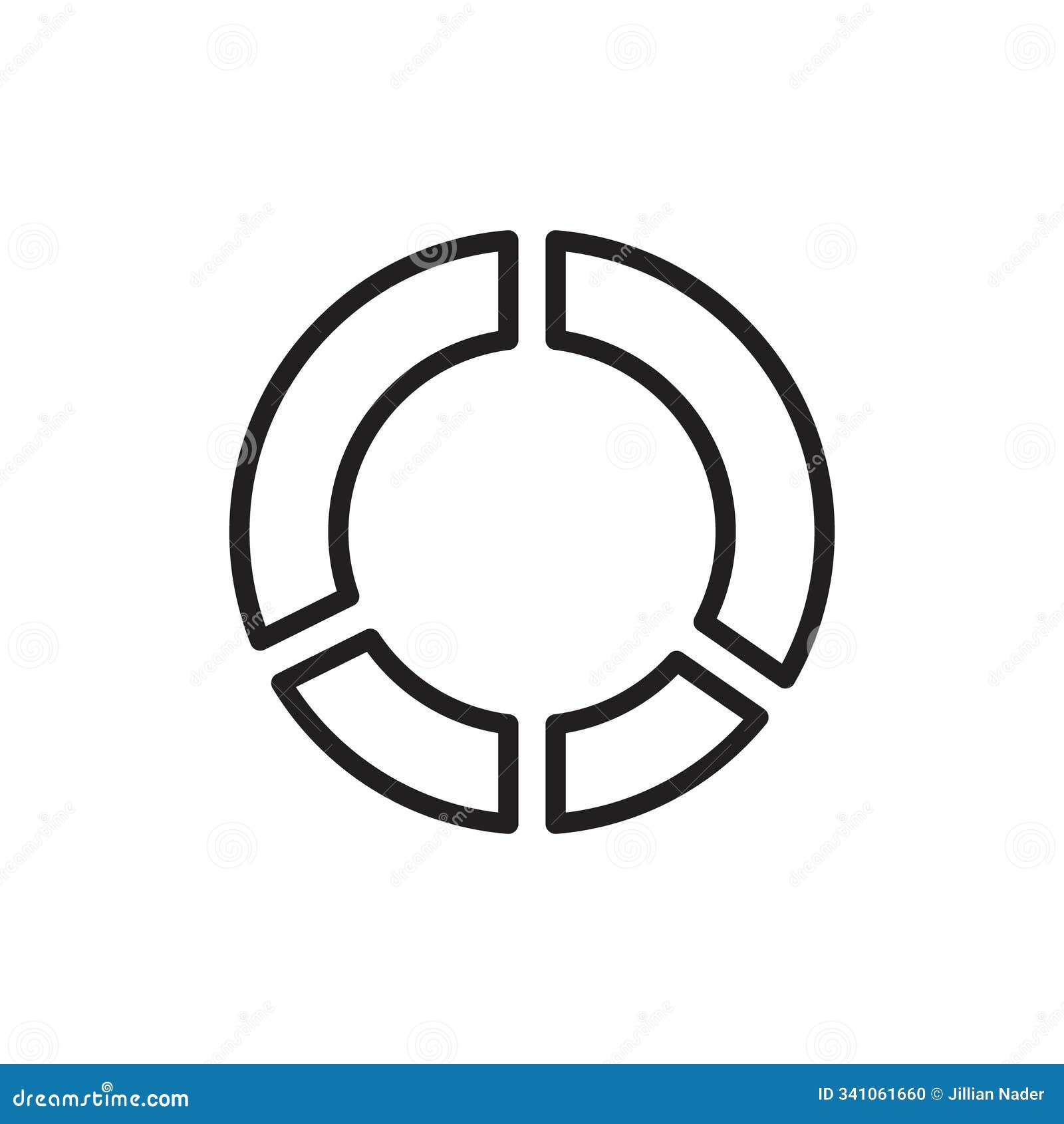 3d Donut Chart, Wheel Chart, Calculator, Stack Of Coins, Isolated On ...