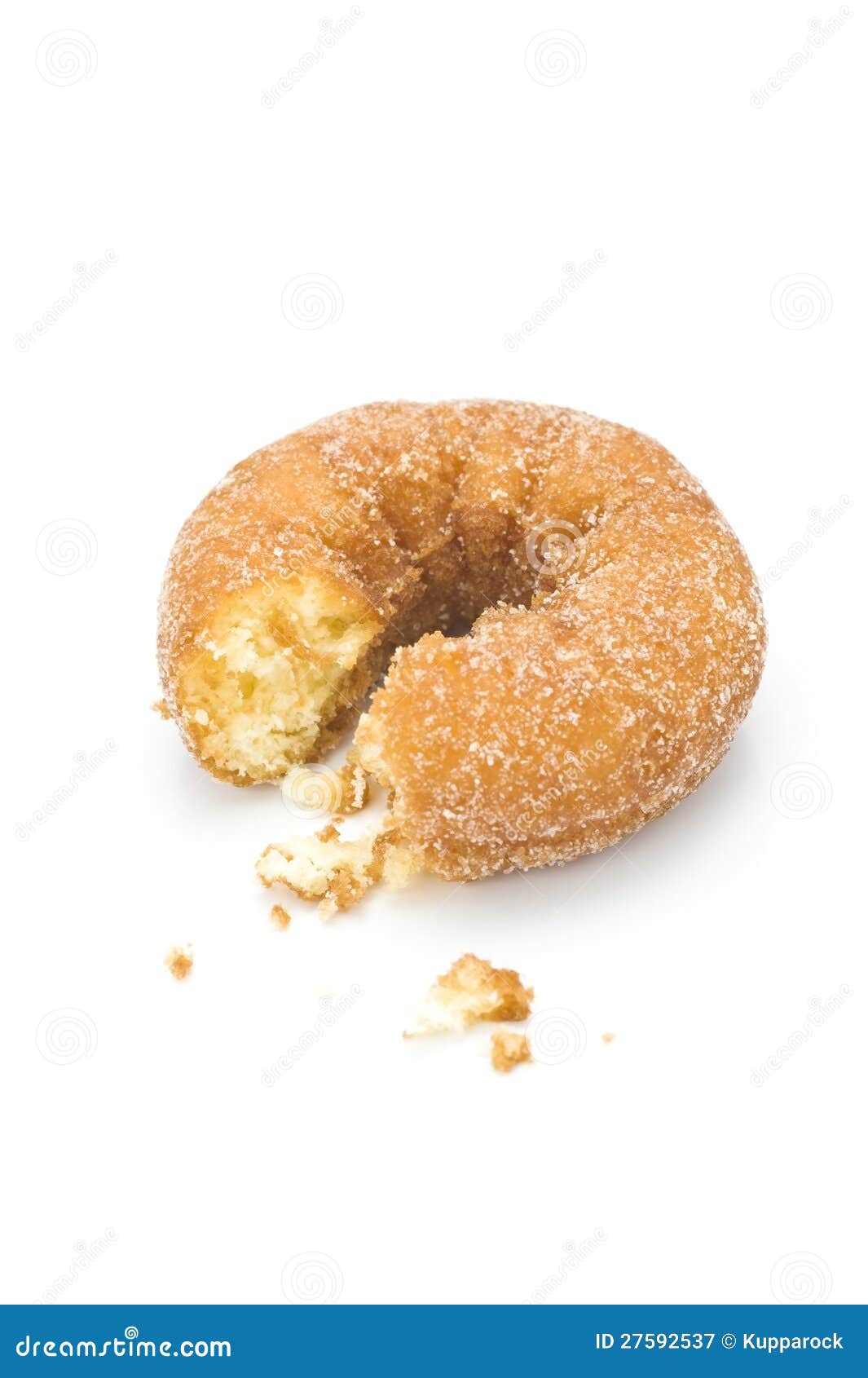 Donut collapsed stock image. Image of break, nutrition - 27592537