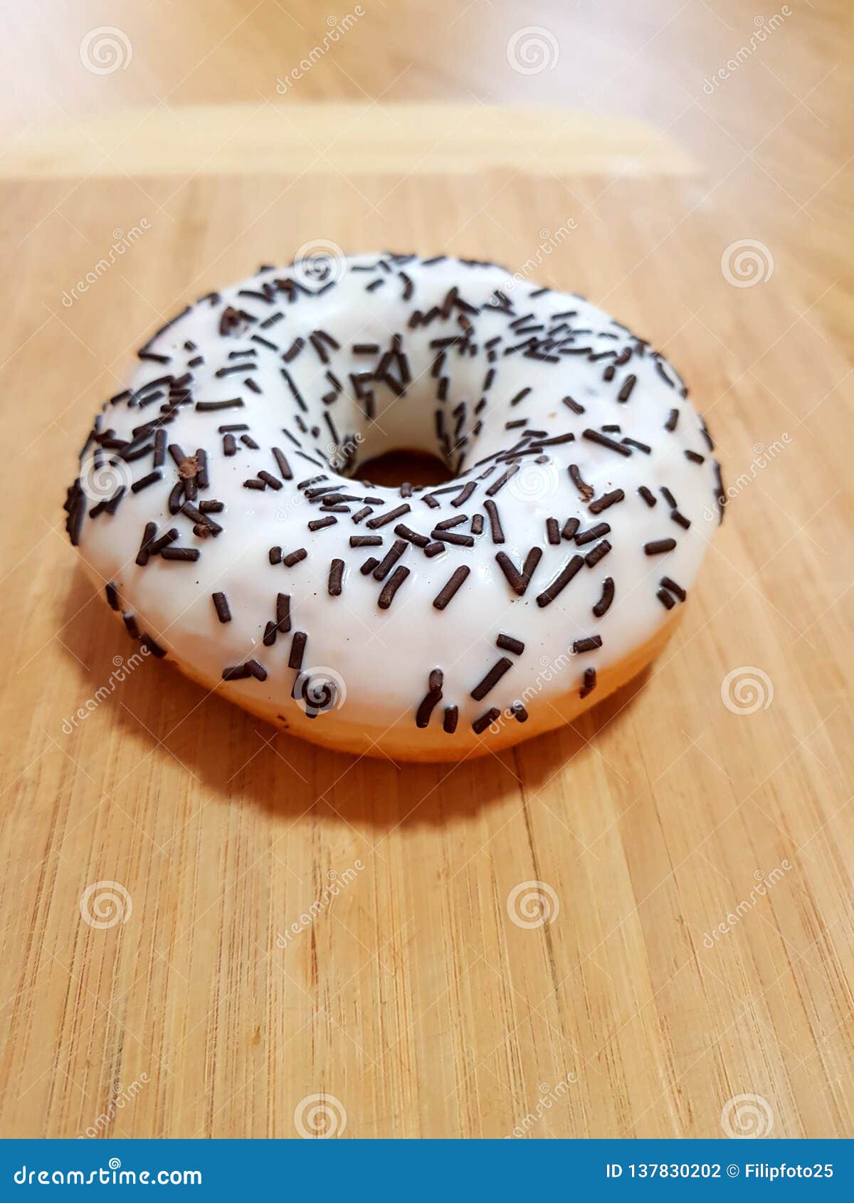 Donut stock photo. Image of doughnut, decorated, view - 137830202