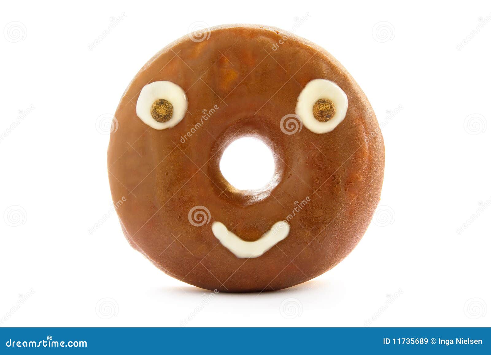 Donut face stock image. Image of donut, enjoying, sweet - 11735689