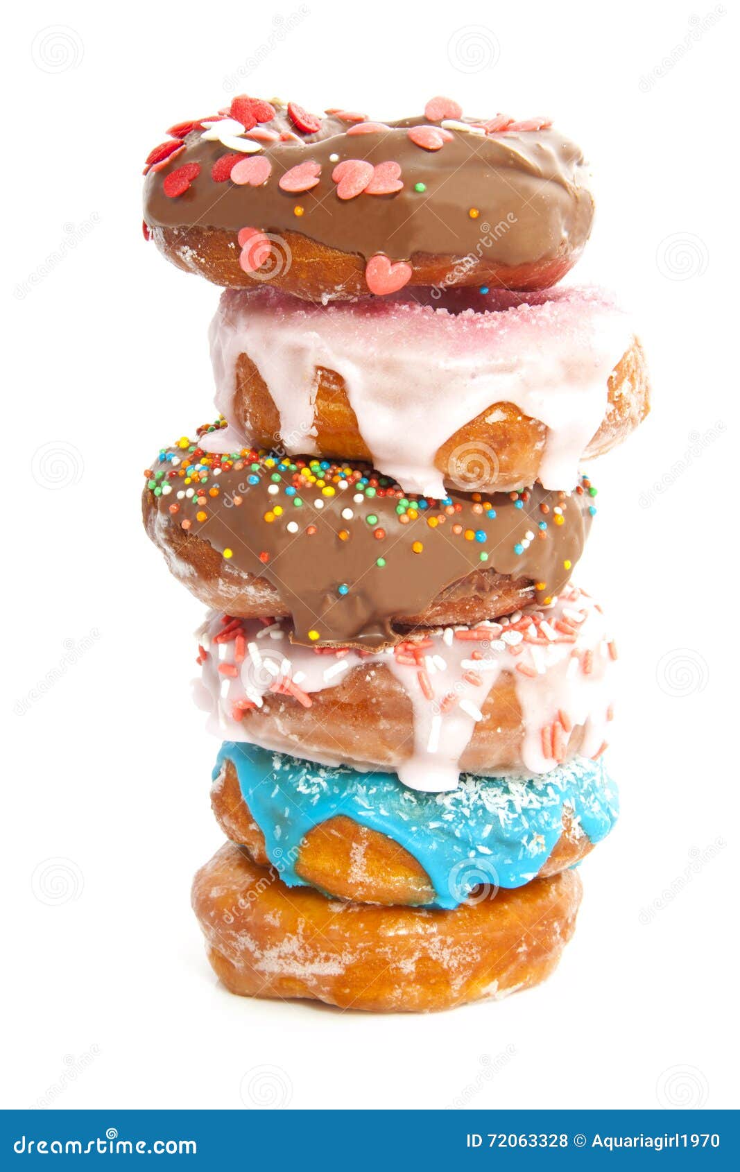 Donut fun stock photo. Image of blue, closeup, delicious - 72063328