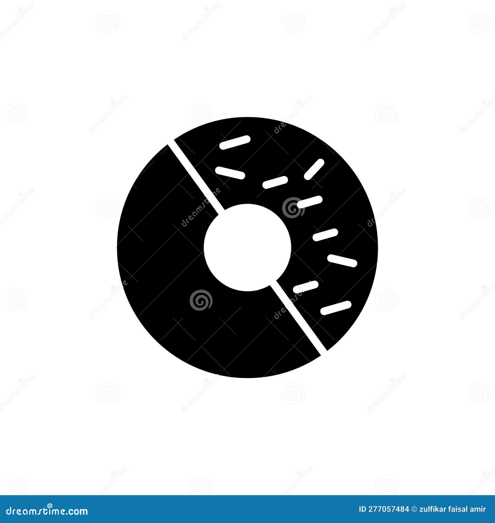 Donut Icon . Doughnut Icon. Donut Logo Stock Vector - Illustration of ...