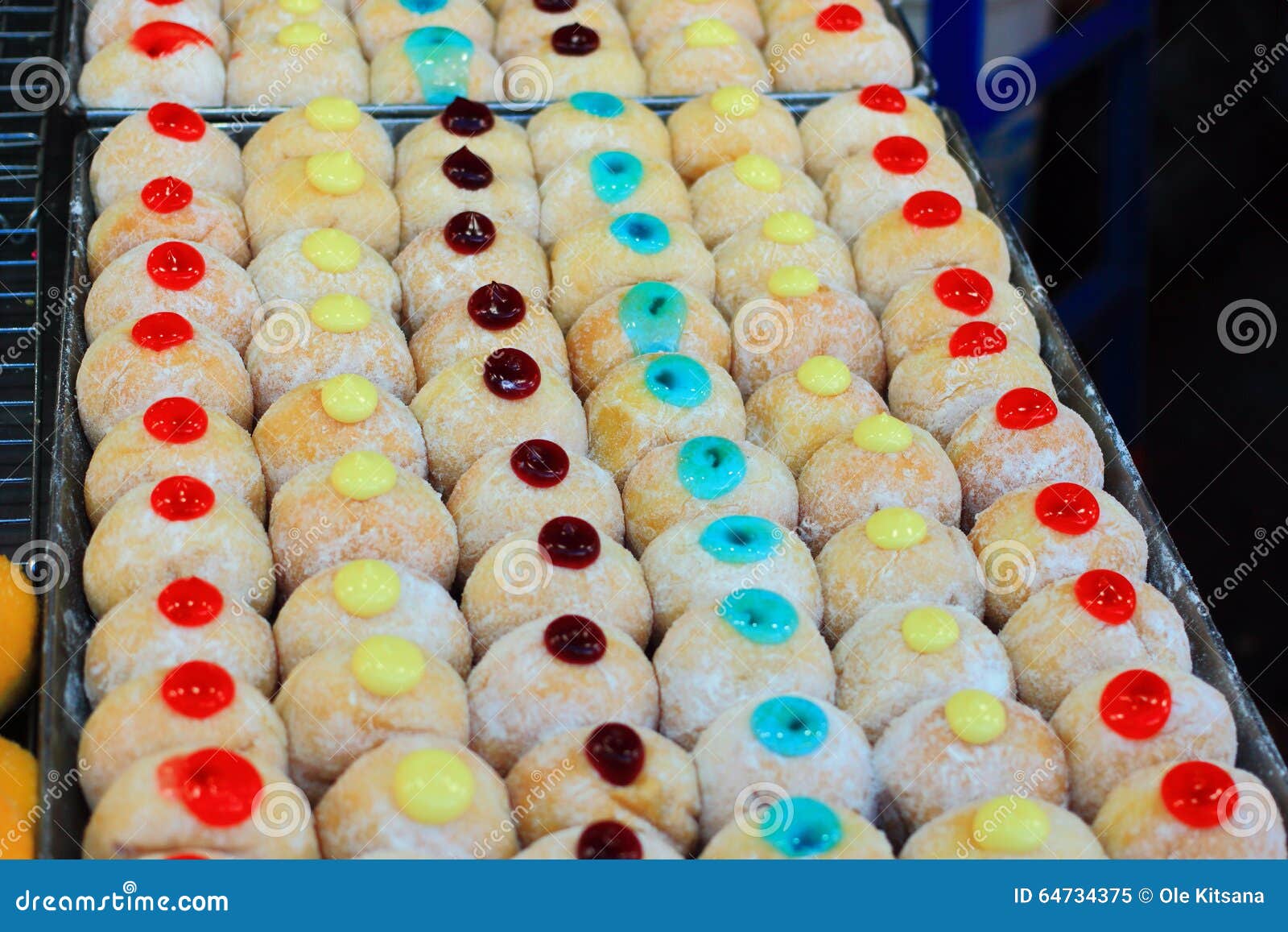 Donut stock image. Image of market, donut, local, selling - 64734375
