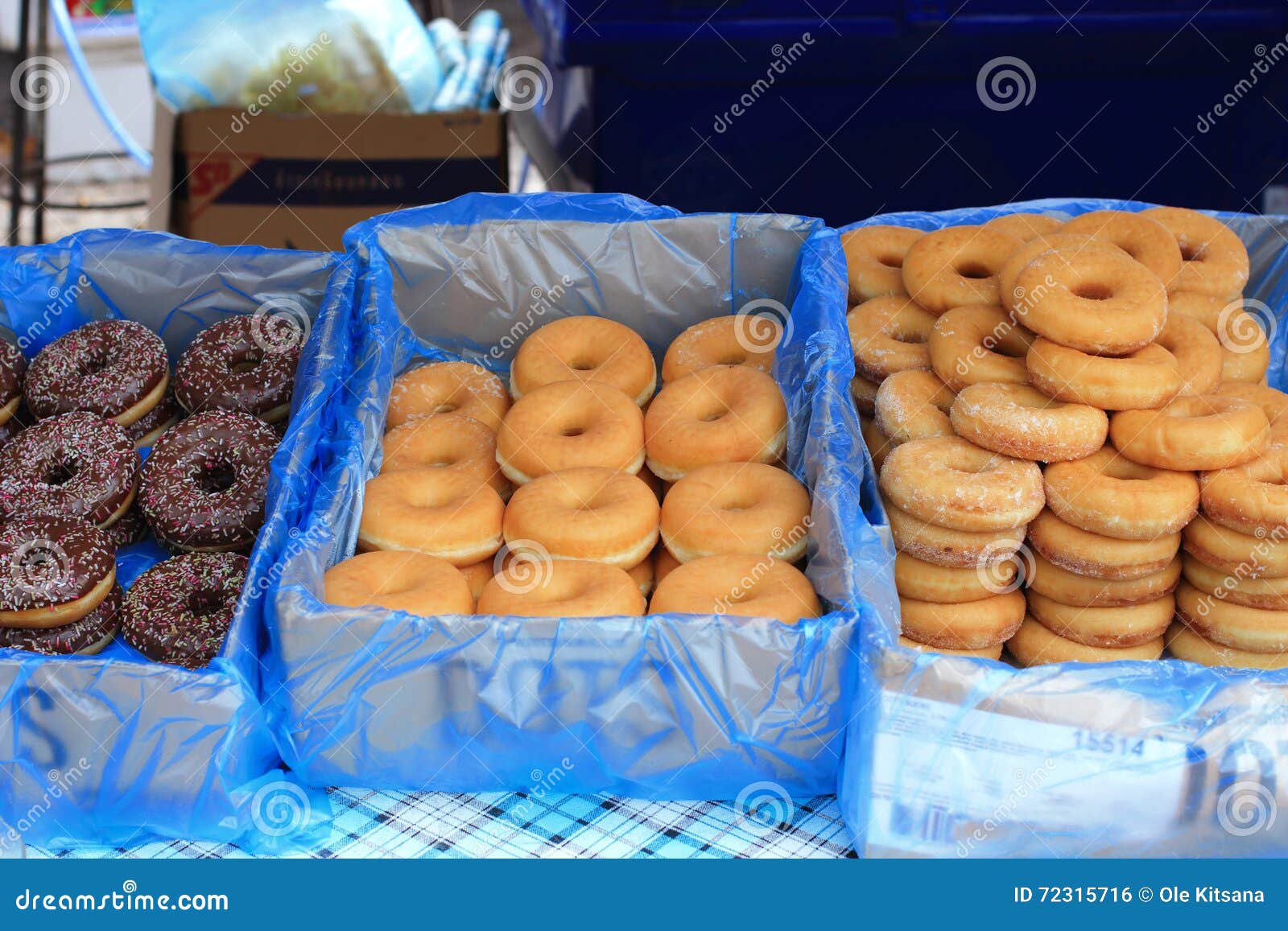 Donut stock photo. Image of local, circle, market, dessert - 72315716