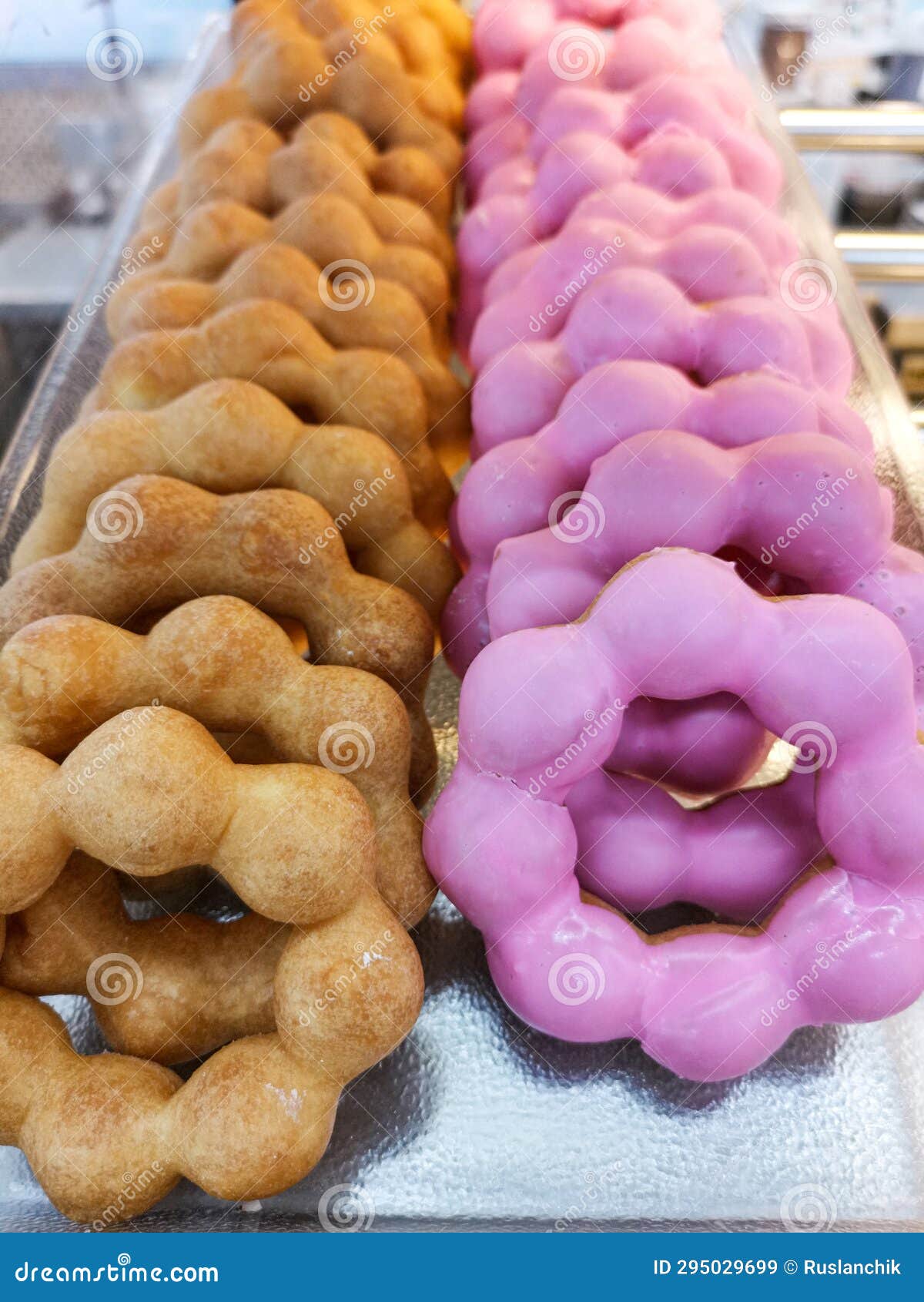 Donut ring stock image. Image of horizontal, meal, eating - 295029699