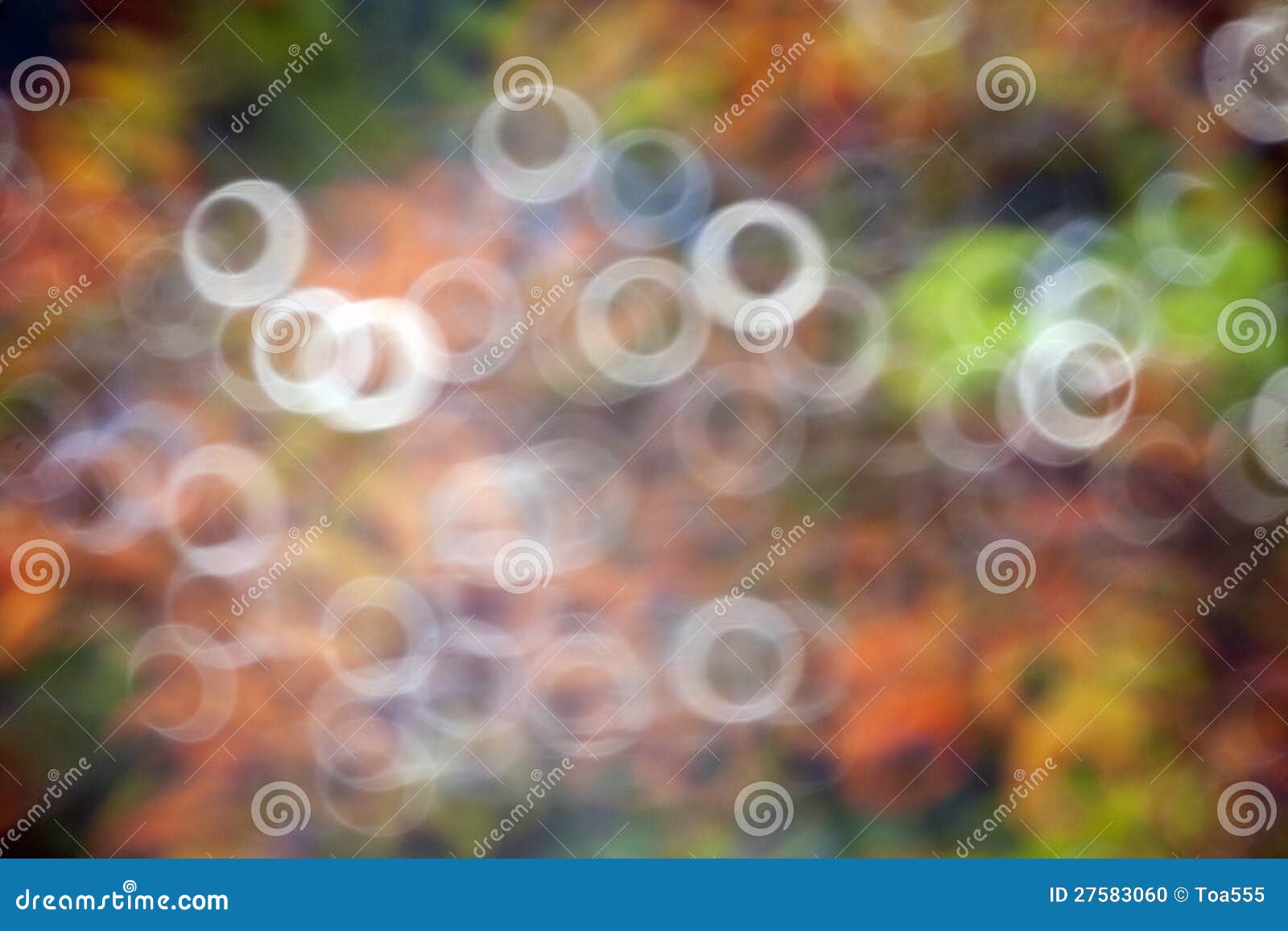 Donut Rings Bokeh Background Stock Photo - Image of glow, celebrate ...