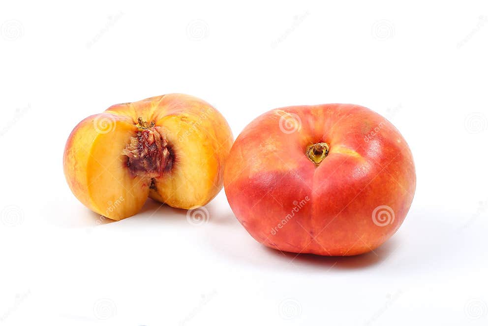Donut Saturn Nectarine Peach Stock Photo - Image of yellow, saturn ...
