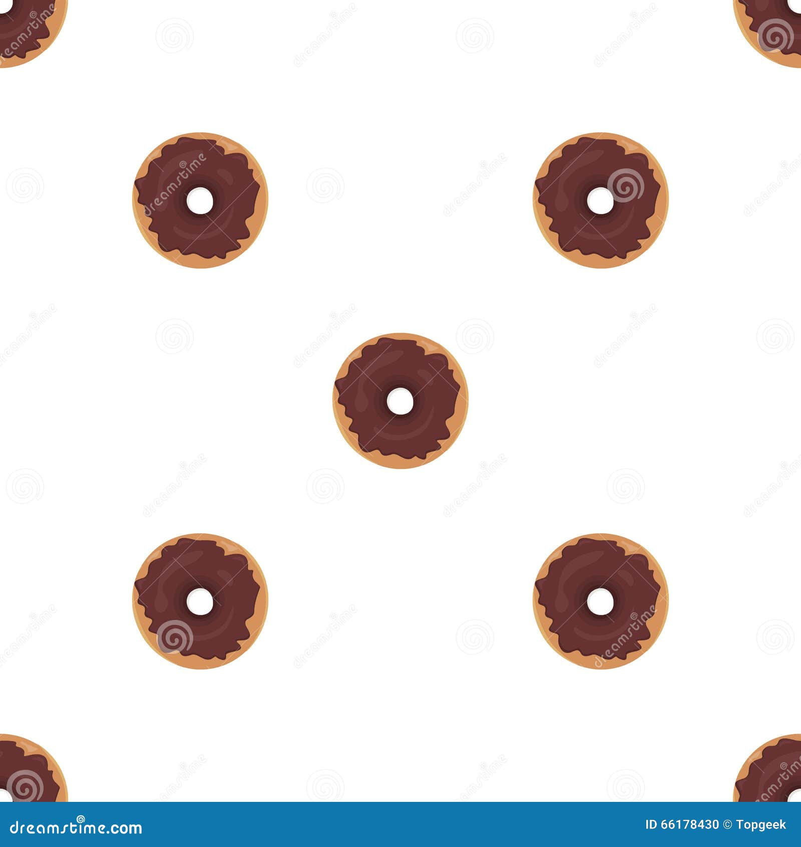 Donut Seamless Background Texture Pattern Stock Vector - Illustration ...
